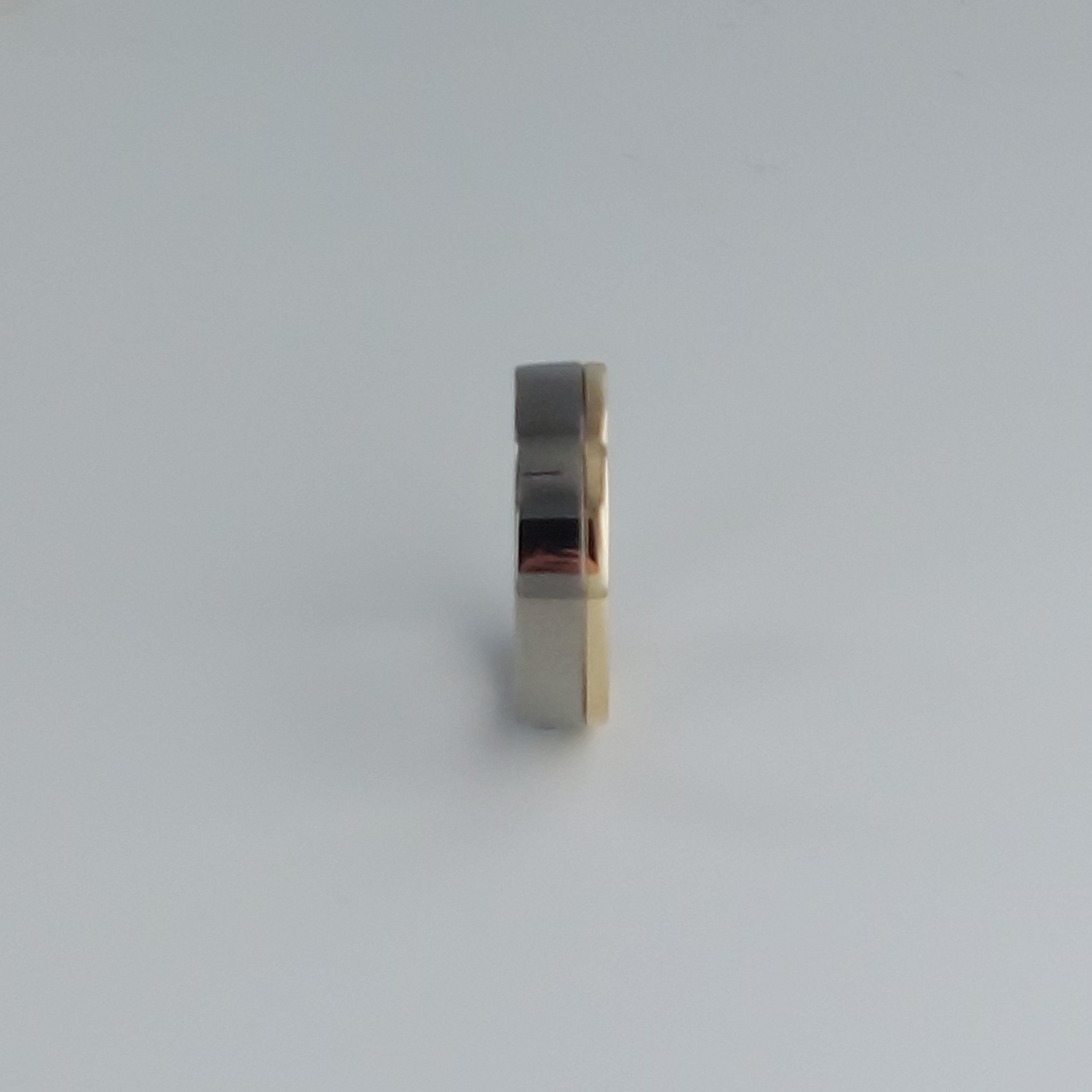 Zedd Gold Natural Zirconium 6mm Wedding Ring – Coe & Co. Stores