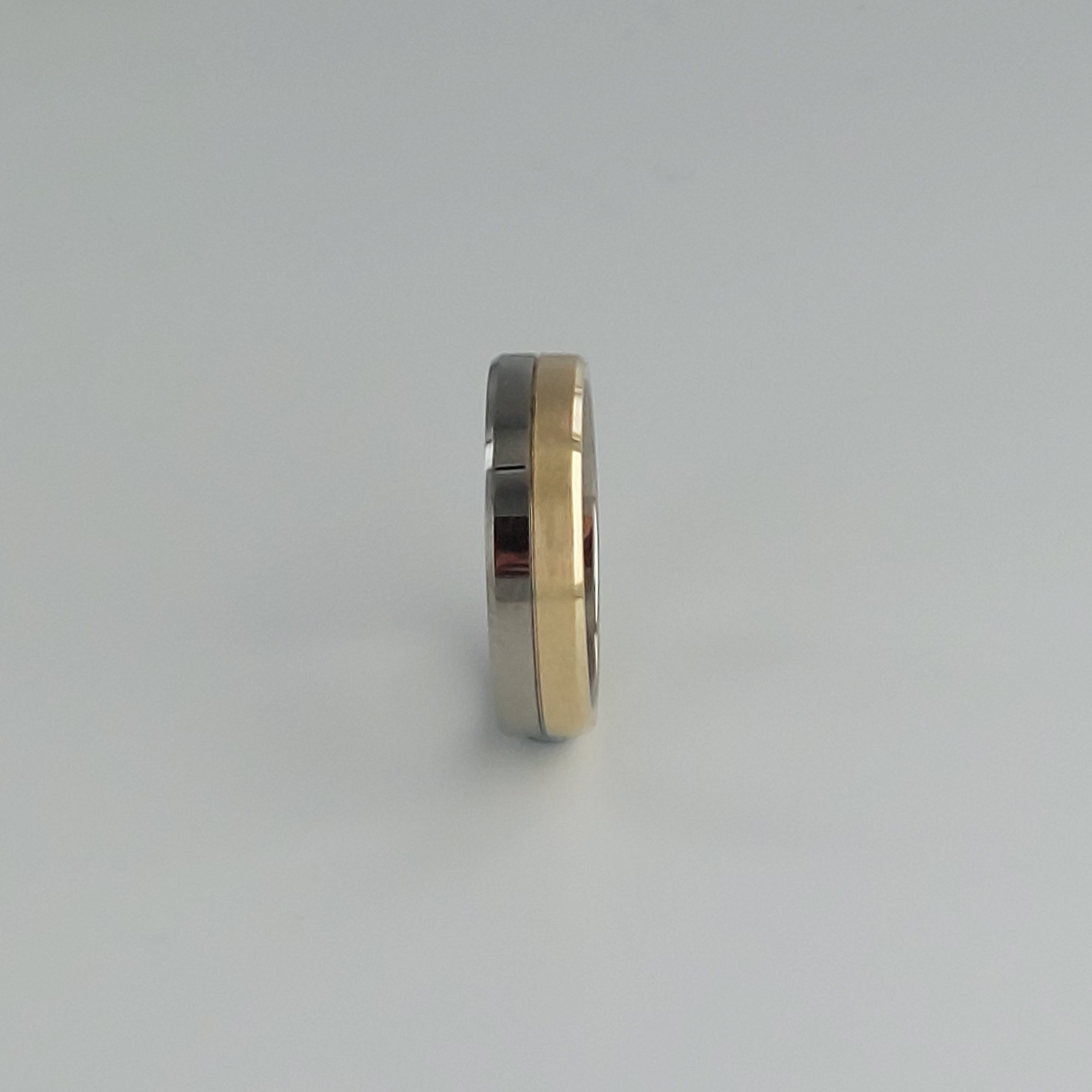 Zedd Rose Gold Zirconium 6mm Wedding Ring – Coe & Co. Stores