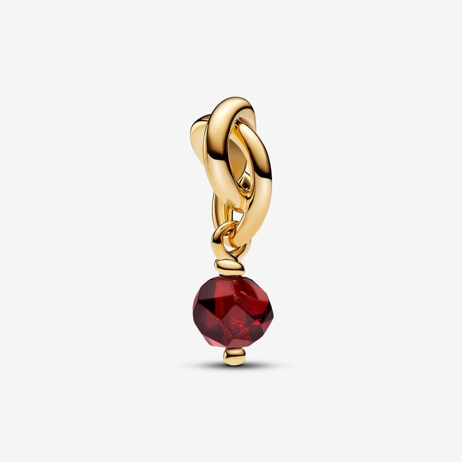 Pandora January Birthstone Eternity Circle Dangle Charm – Coe & Co. Stores