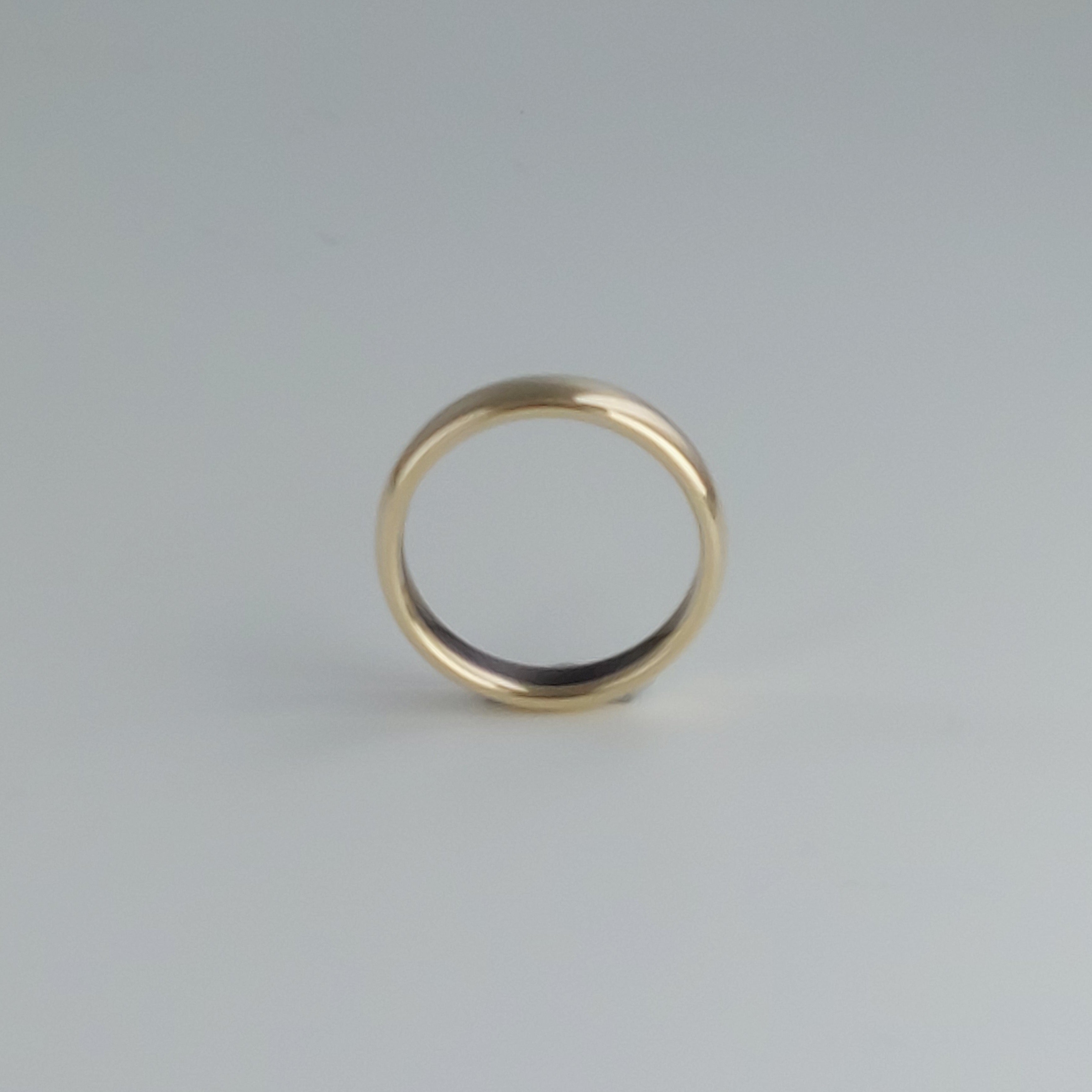 Zedd Gold Zirconium 5mm Wedding Ring – Coe & Co. Stores