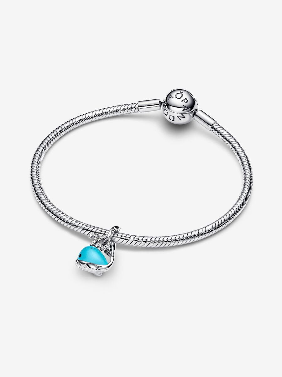 Pandora Turquoise-coloured Whale Dangle Charm – Coe & Co. Stores